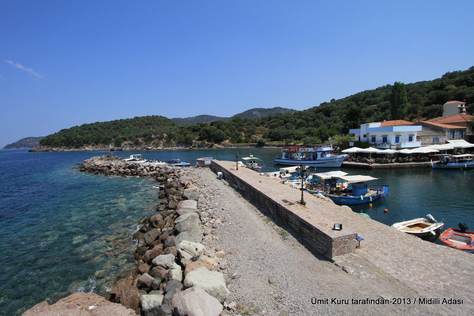Karşı Sahil; Midilli (Molivos, Skala Sykamineas) | GEZEKALIN